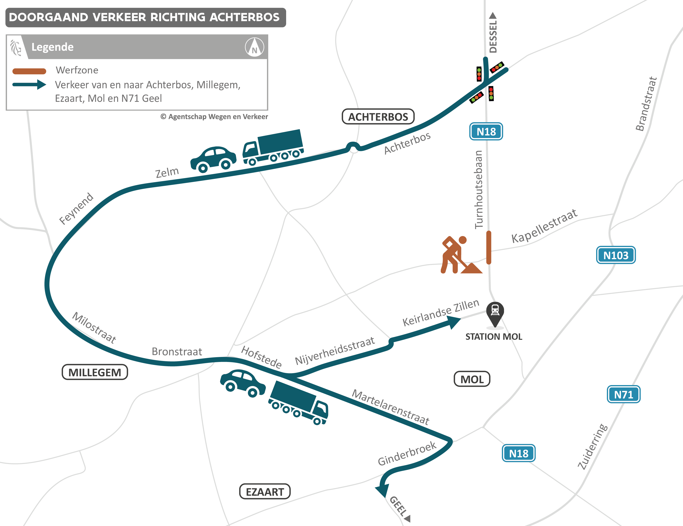 Actuele hinder | Wegen en verkeer
